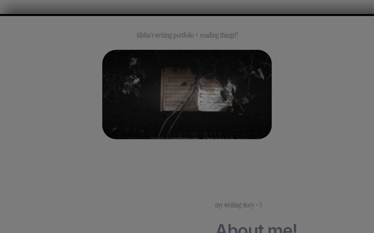 Moonlights writing corner